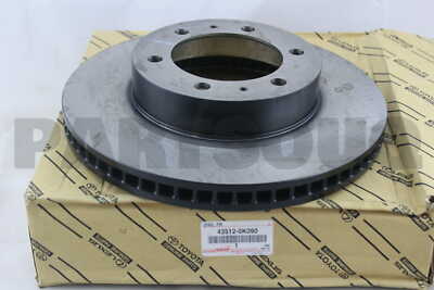 435120K090 Genuine Toyota DISC, FRONT 43512-0K090 | eBay