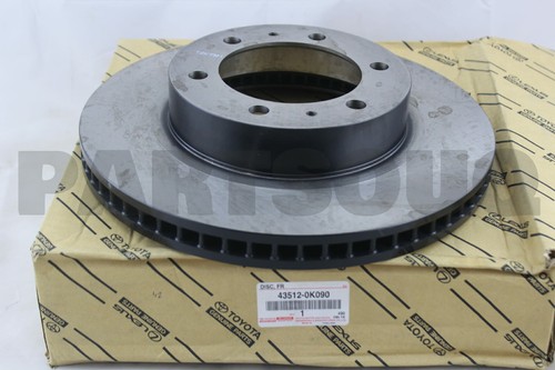 435120K090 Genuine Toyota DISC, FRONT 43512-0K090 | eBay