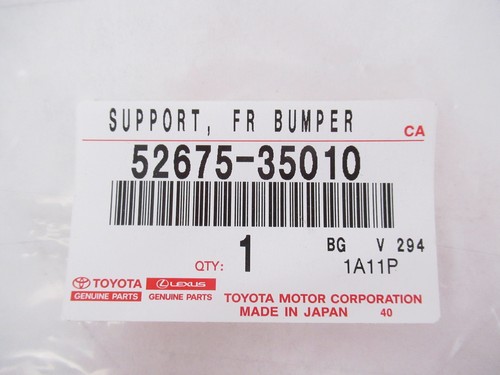 Genuine OEM Toyota 52675-35010 Right Front Lower Bumper Cover Support ...