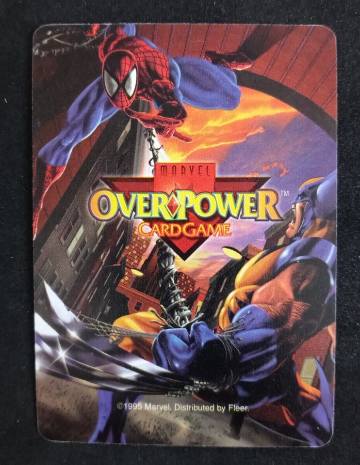 1995 Marvel Overpower Card Game Carnage Insane Rage (F) | eBay
