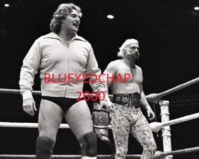 ADRIAN ADONIS & JESSE VENTURA WRESTLER 8 X 10 WRESTLING PHOTO NWA AWA ...