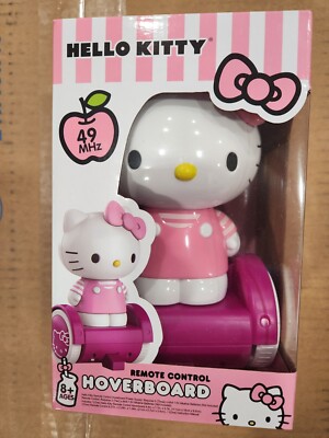 HELLO KITTY REMOTE CONTROL HOVERBOARD 49 MHz 8+AGES BNWT SEALED SANRIO ...