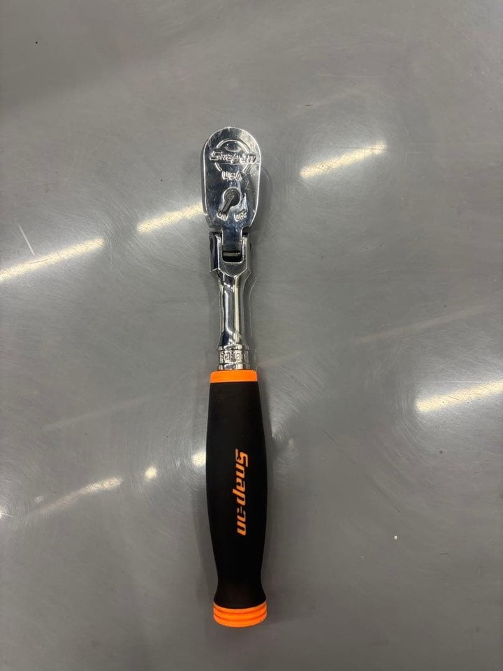 Snap-On FHF80A 3/8” Drive Flex Head Soft Grip Handle Ratchet | eBay
