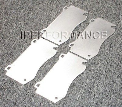 Titanium Brake Heat Shield Set Notched for Chrysler 300 SRT8 Brembo ...