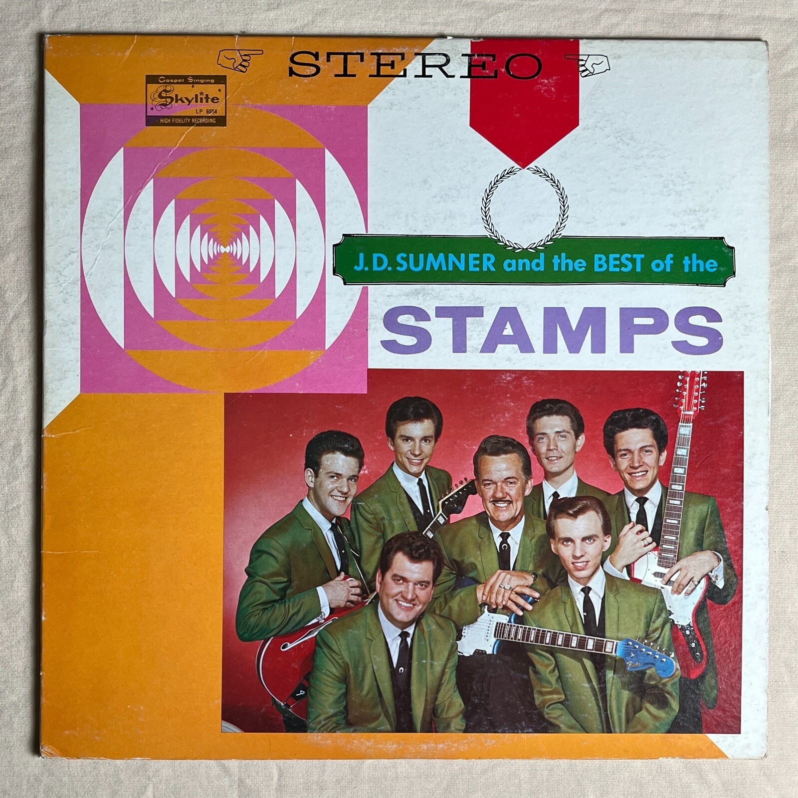 J.D. SUMNER & THE STAMPS Best Of 1968 Vinyl LP Skyline LP 6058 - G+ | eBay