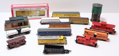 Mixed Lot of 15x HO Rolling Stock & Model Trains w/ Environments (HO ...