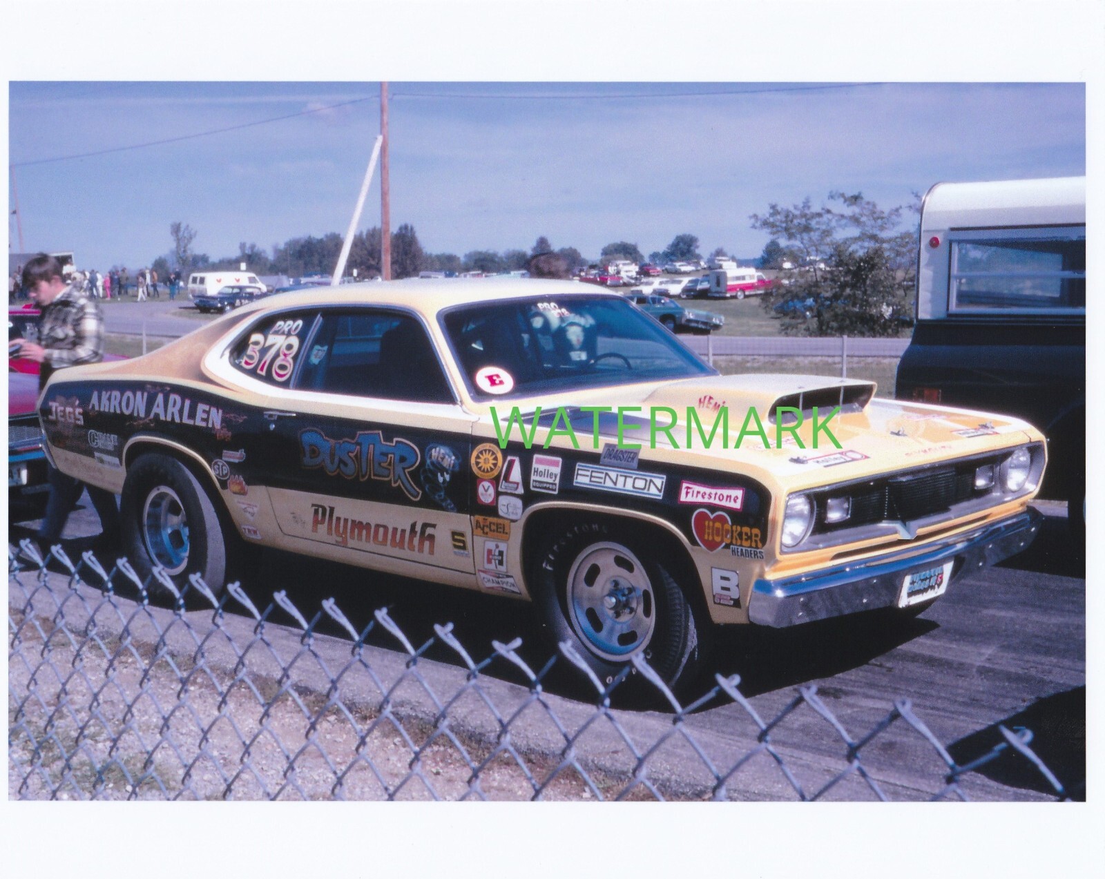 1970s NHRA Drag Racing-"AKRON ARLEN" VANKE's-1970 Plymouth Hemi Duster ...