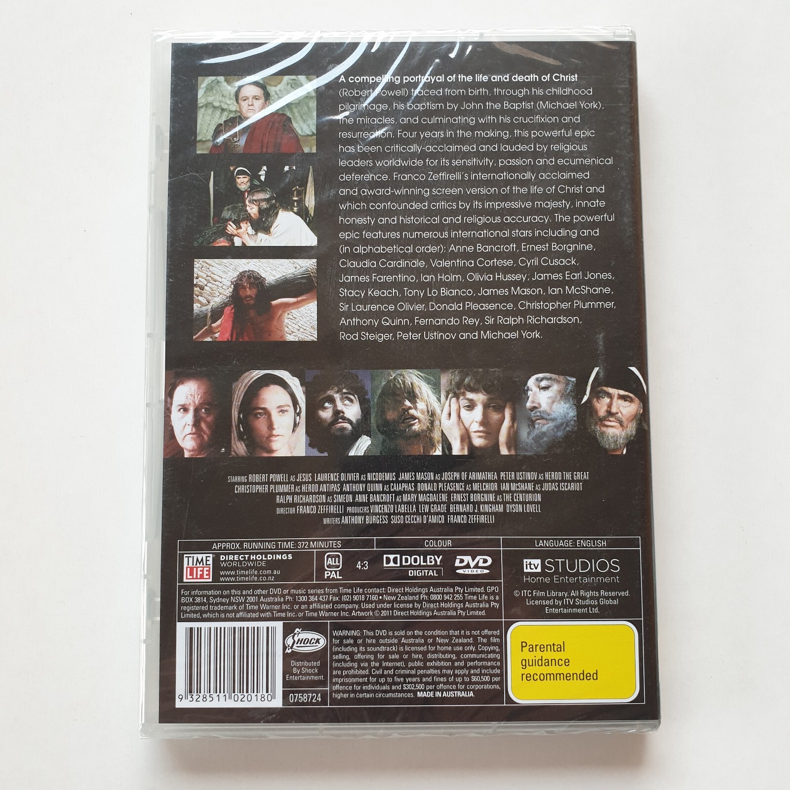 Jesus Of Nazareth (DVD Mini-Series, 1977) PAL Region Free (Robert ...