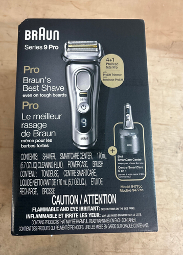 Braun Series 9 Pro 9477cc Electric Shaver with PowerCase | eBay
