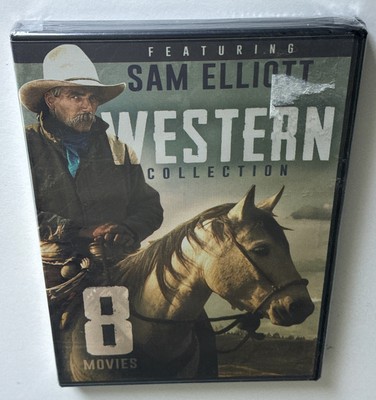 8-Movie Western Collection Featuring Sam Elliott DVD 2016 2-Disc Set ...