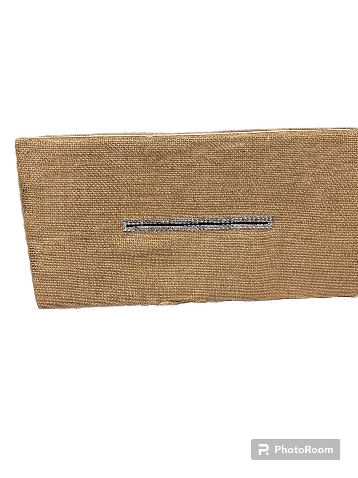 Rustic gift box,decorative box,photo decor,beige,fabric | eBay