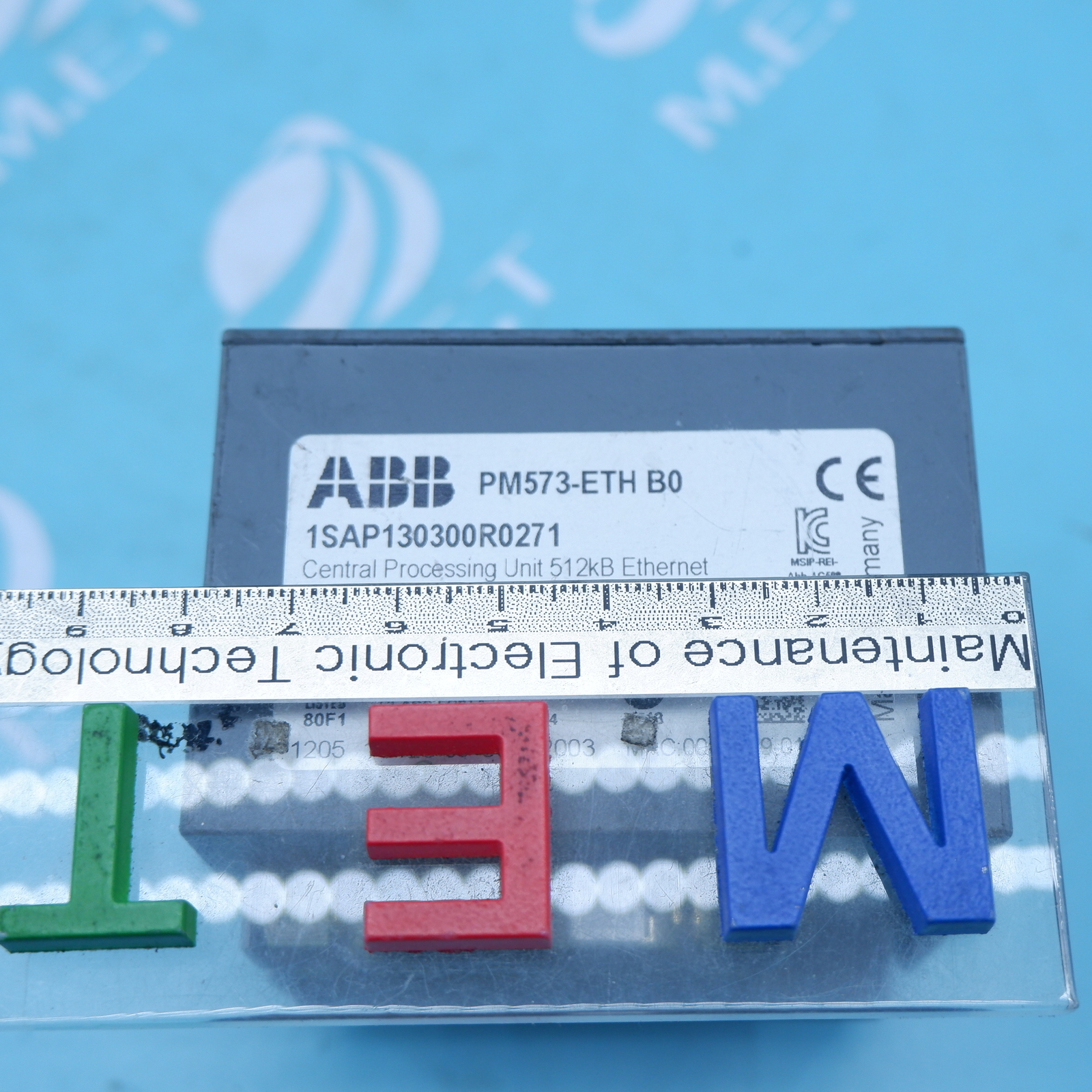 Abb Pm573-Eth B0 1Sap130300R0271 Central Processing Unit 512Kb Ethernet ...