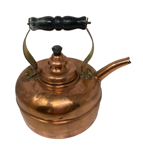 Vintage Simplex Patent Tea Kettle Solid Copper England | eBay