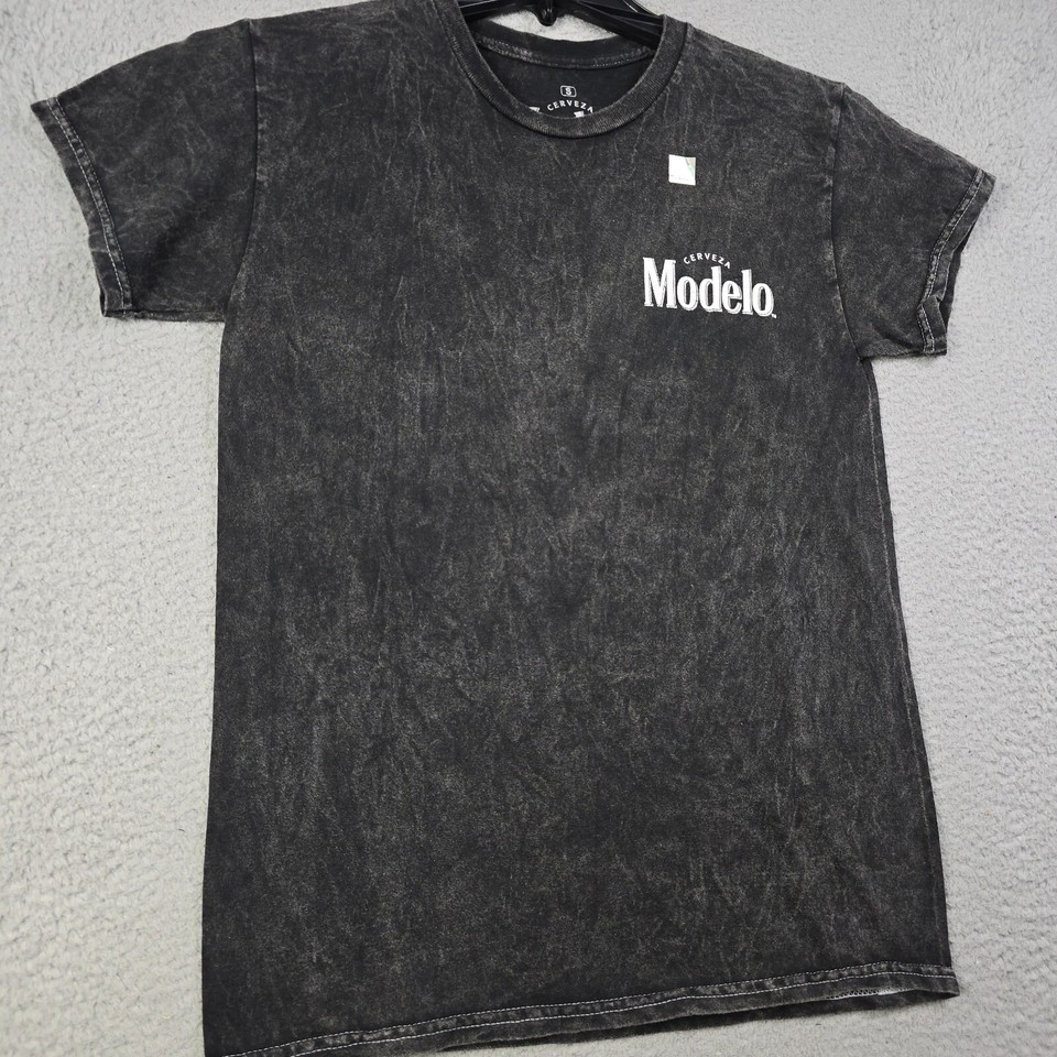 Modelo Shirt Mens Small S Black Beer Cerveza Casual Mexican Lager Logo ...