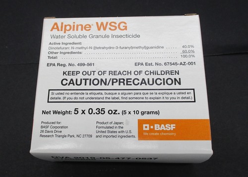 Alpine WSG Water Soluble Granule Insecticide (5 10 Gram Packets) | eBay