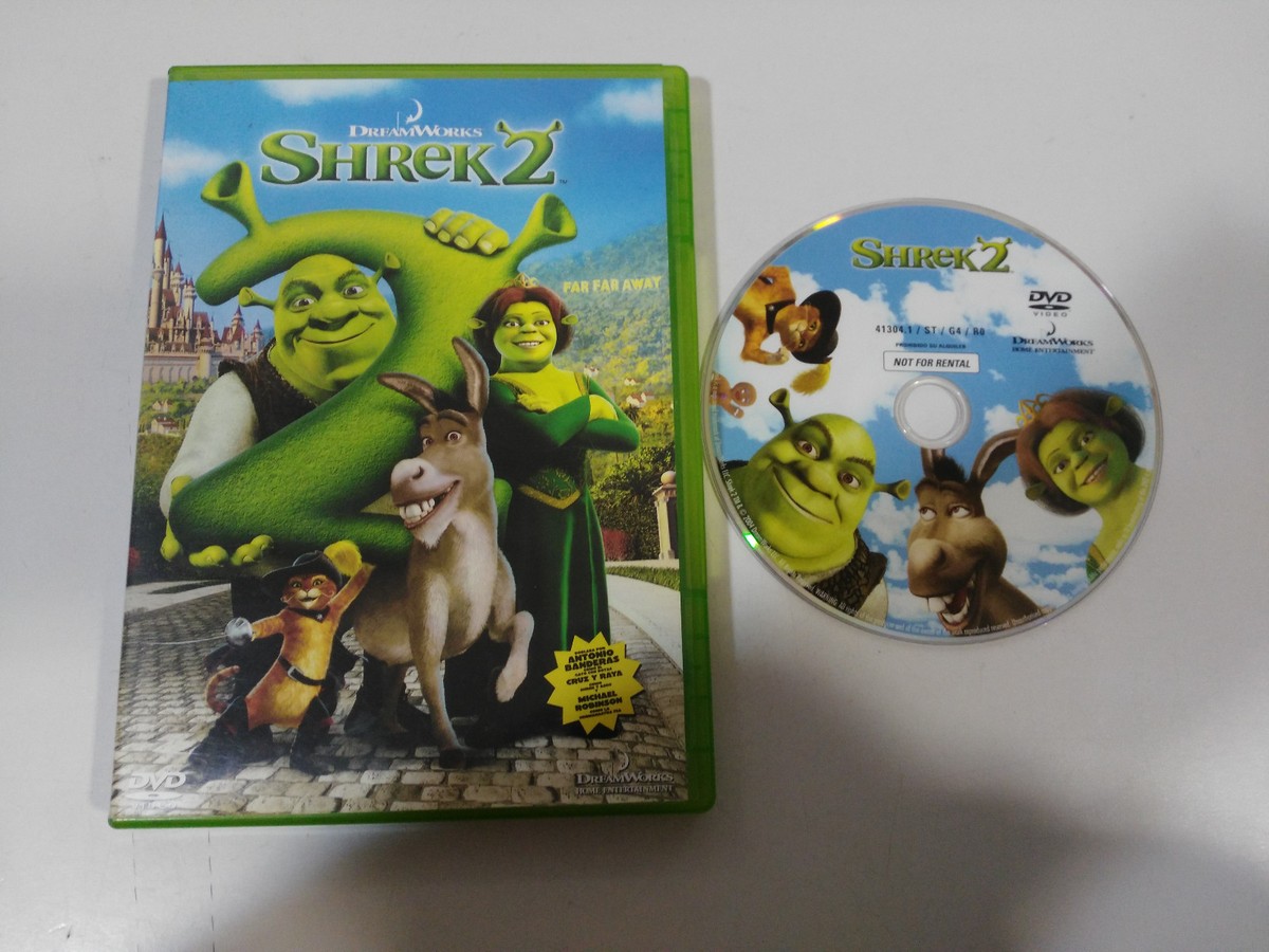 Menu Du Dvd De Shrek 2 Shrek 1 4 + De Gelaarsde Kat (DVD) (Dvd),