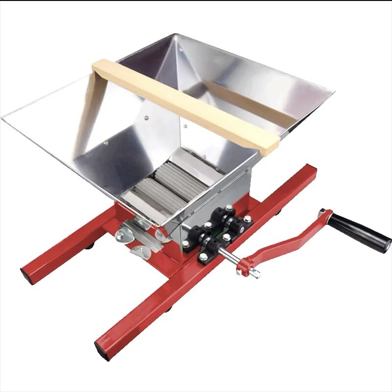 Hand Cranked Stainless Steel Grape and Apple Grinder Fruit and ...