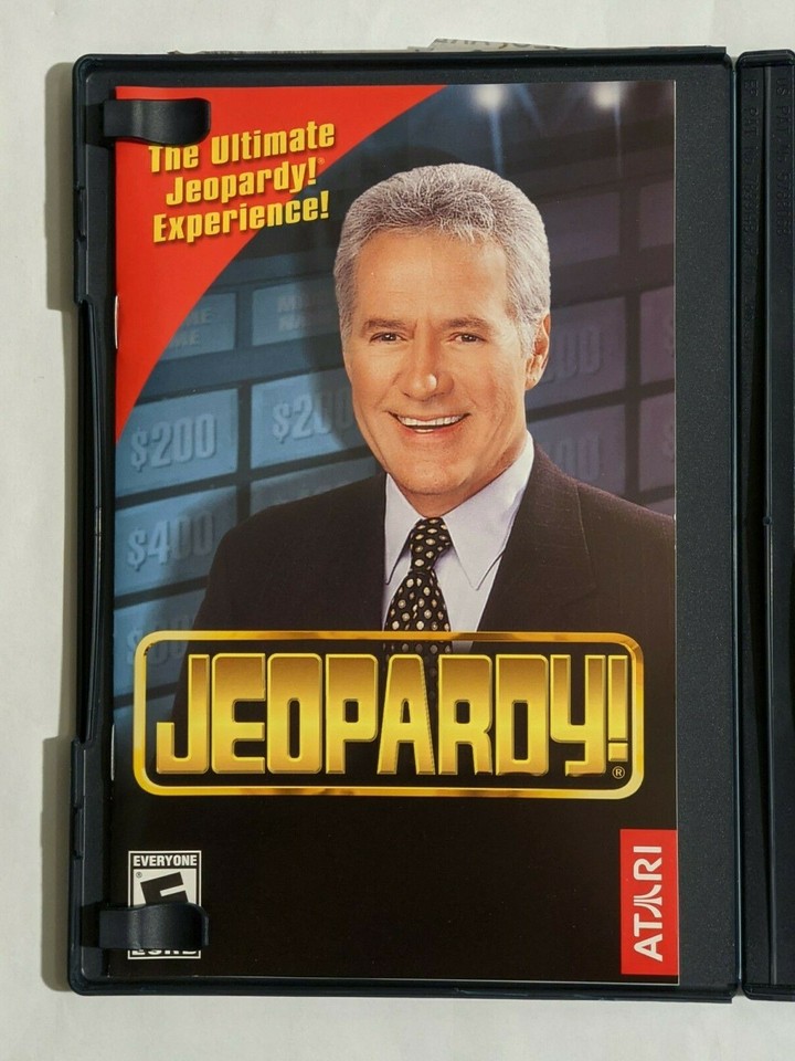 Jeopardy PlayStation 2 Game | PS2 | Alex Trebek | Original Manual ...