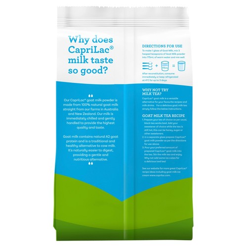 Caprilac Goat Milk Powder 1kg Bag 9341286000638 | eBay