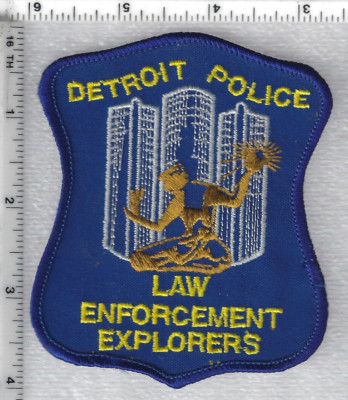 Detroit Police (Michigan) Law Enforcement Explorers Shoulder Patch | eBay