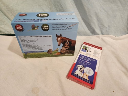 SMART TAG ISO Microchip Box with Identification Tag for Pets, 25 Count ...