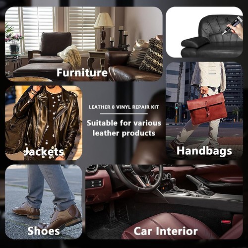 Dashboard Repair Kit Car Vinyl Dash Leather Cracked Furniture Kit Crack ...