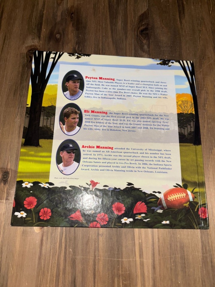 Family Huddle Illustrated Hardcover Book By Peyton Eli & Archie Manning ...