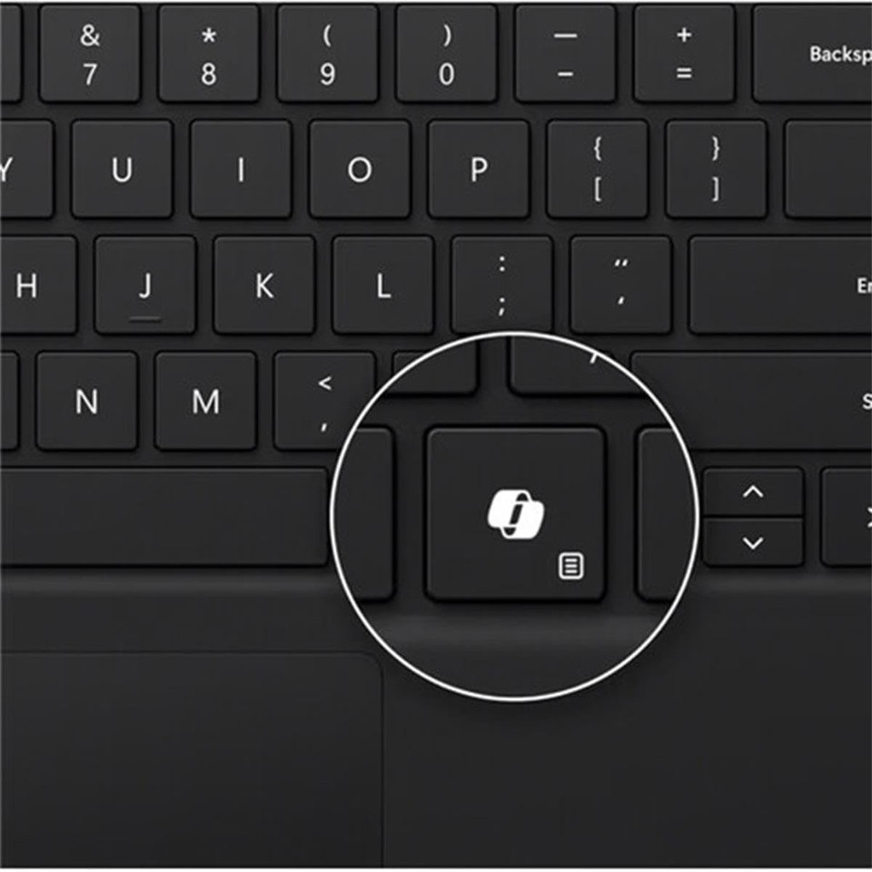 Microsoft Surface Pro Keyboard Without Pen Storage, Surface Pro ...