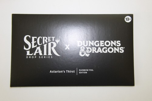 MTG Secret Lair Dungeons and Dragons - Astarion's Thirst - Rainbow Foil ...