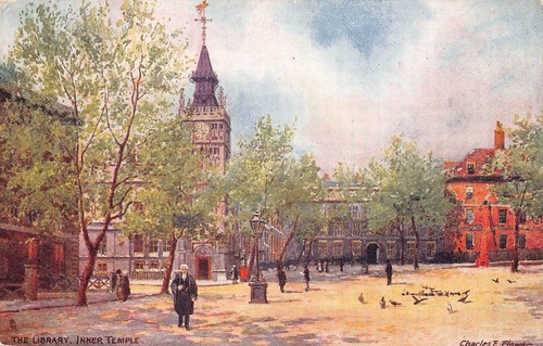 The Library Inner Temple Tucks 1538 Postcard (B311) | eBay UK