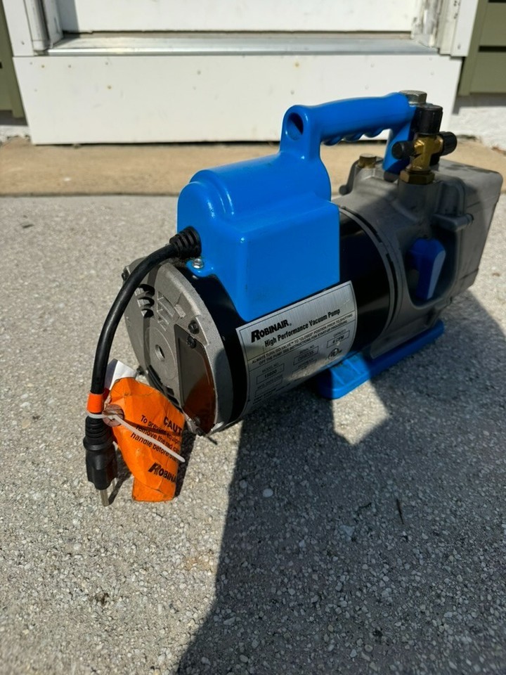 Robinair 15600 SPX Cooltech Performance Vacuum Pump 6 CFM 1/2 HP | eBay