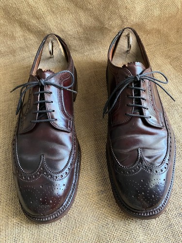 Alden 975 Color 8 Shell Cordovan Long Wing Blucher Shoes Size UK 7.5 ...