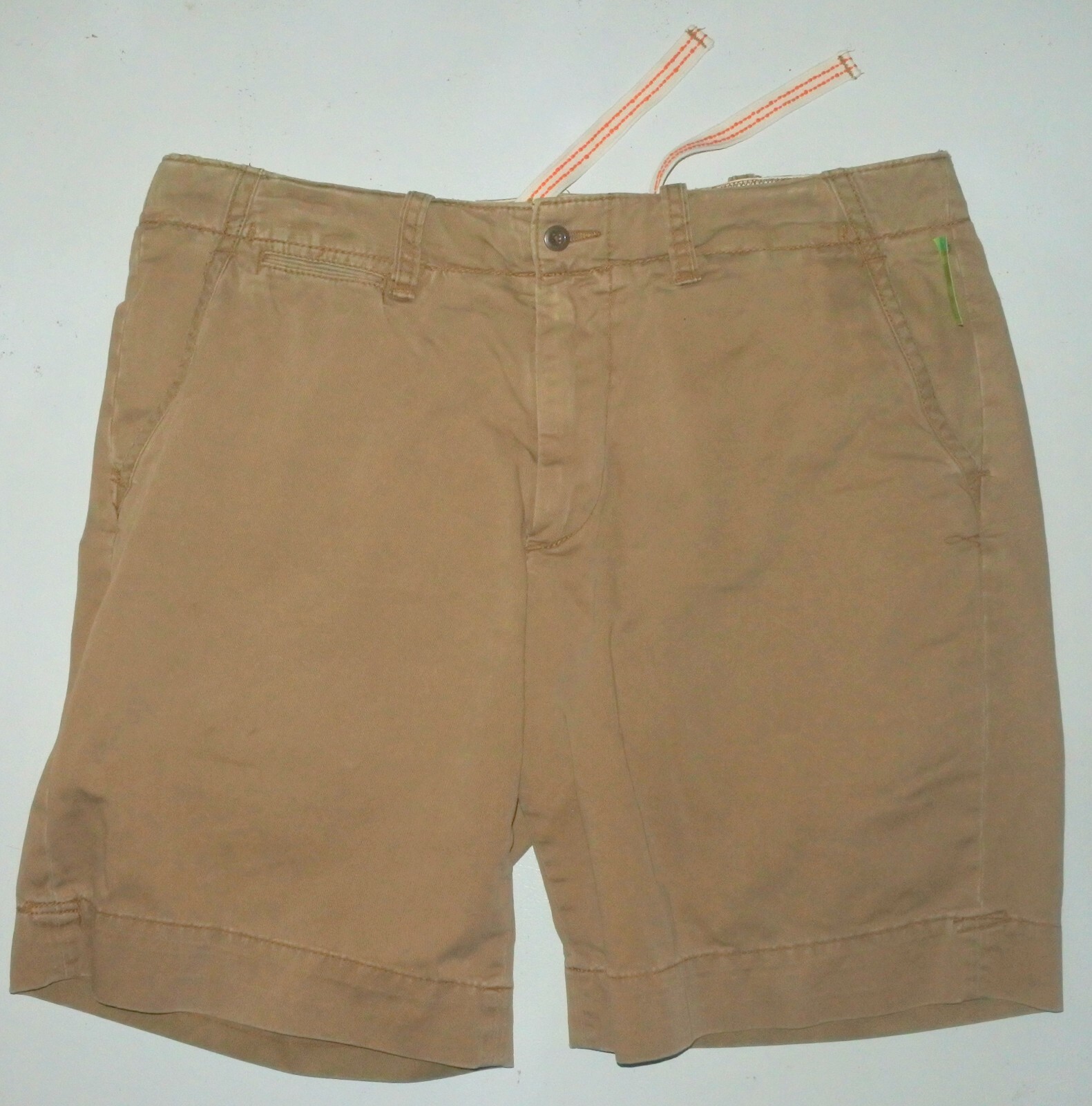 Mens 36 Polo Ralph Lauren Cotton Drawstring Washed Out Brown Shorts | eBay