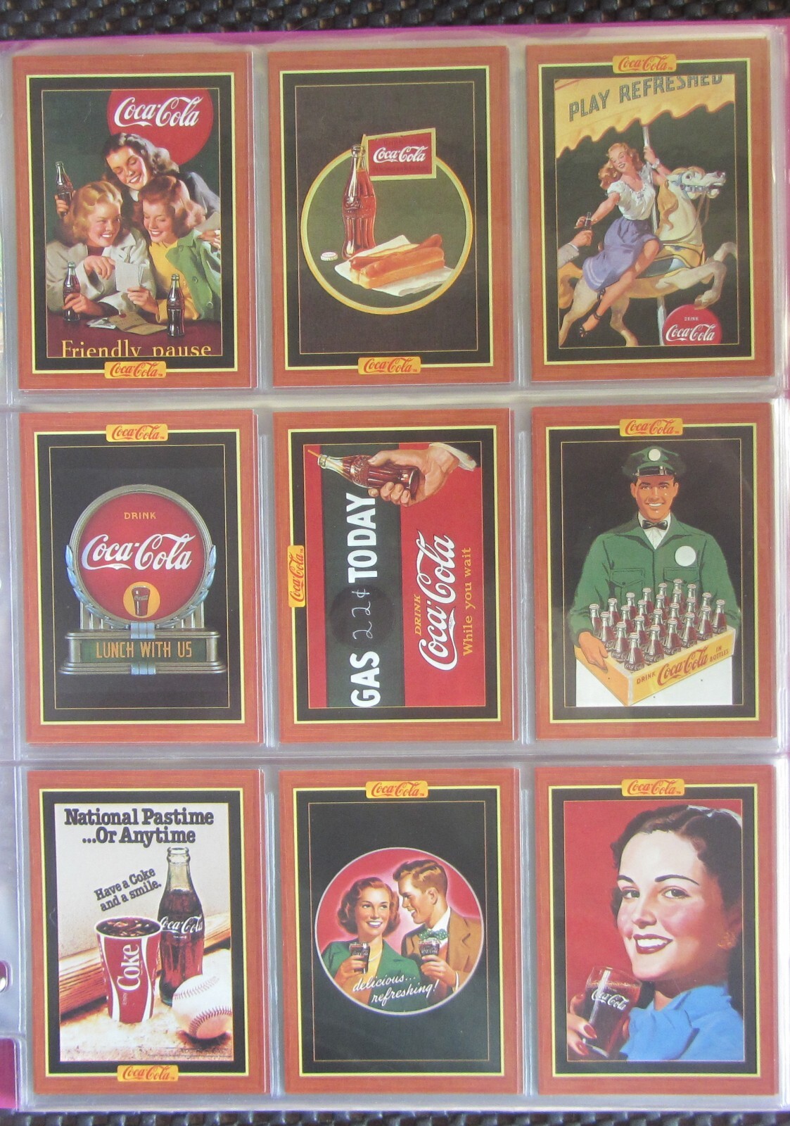 Coca-Cola COLLECTOR CARDS- SERIES 1-4 Complete Set Cards 1- 400 on ...