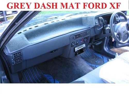 DARK GREY DASH MAT, DASHMAT, DASHBOARD COVER TO SUIT FORD XF+XG 1986 ...