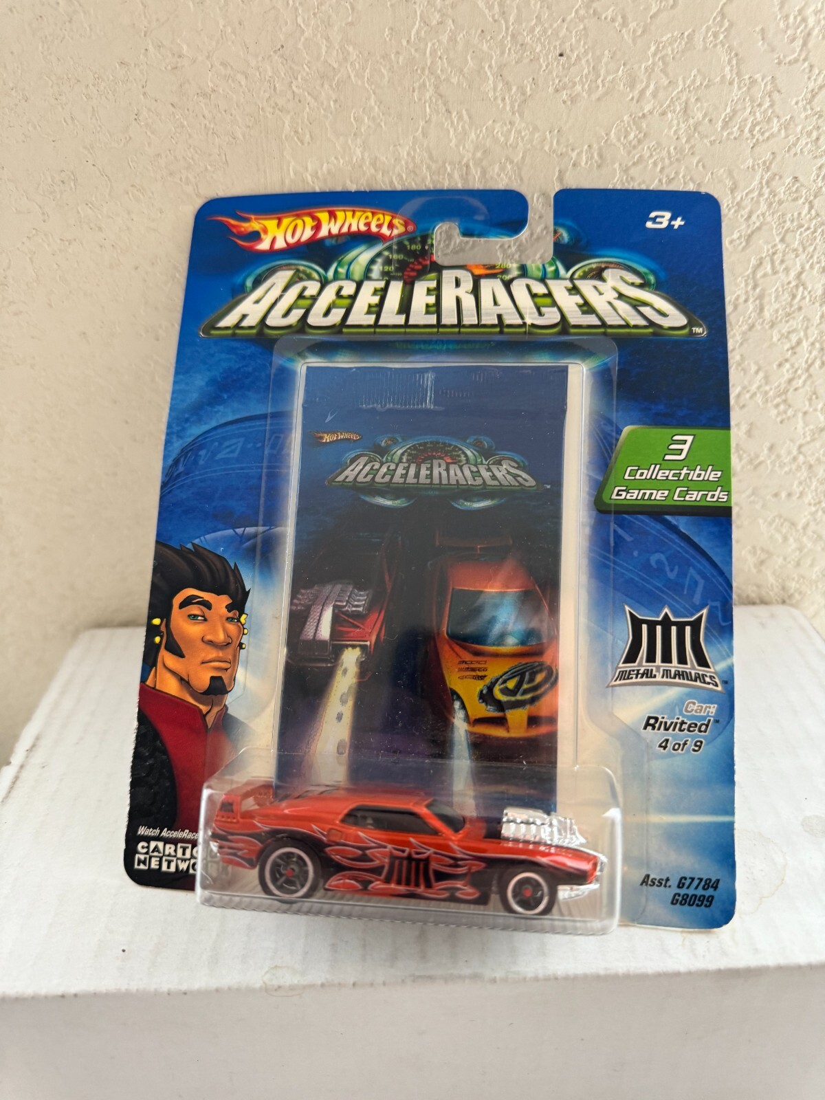 Hot Wheels Cartoon Network AcceleRacers Metal Maniacs Rivited 4 of 9 N42