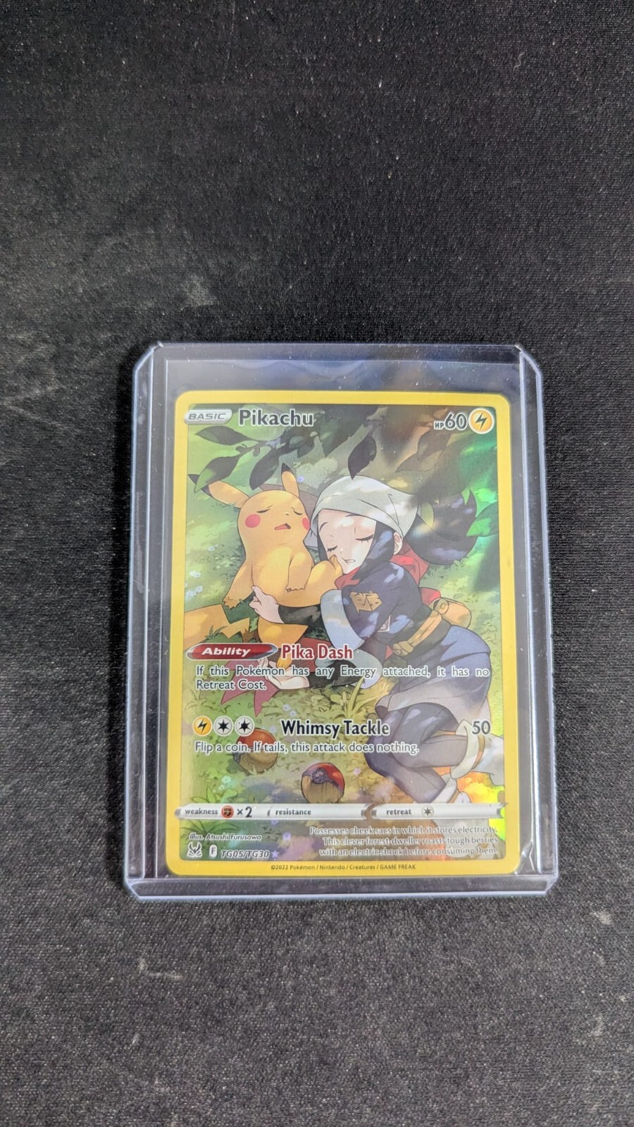 Pikachu 2022 Sword & Shield: Lost Origin #TG05/TG30 Trainer Gallery ...