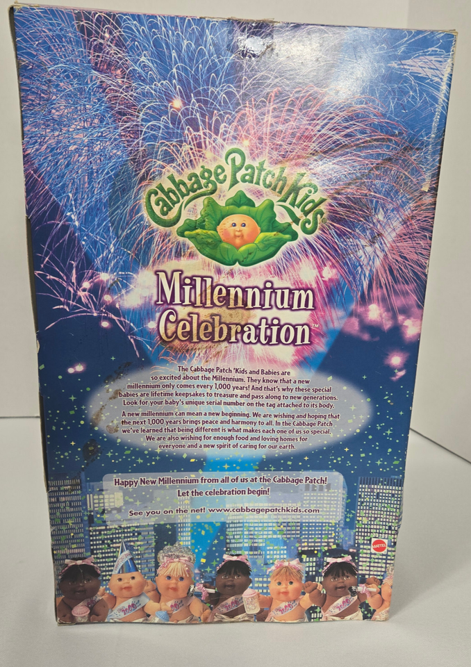 Cabbage Patch Kids Millenium Celebration Doll January 1st 2000 ...