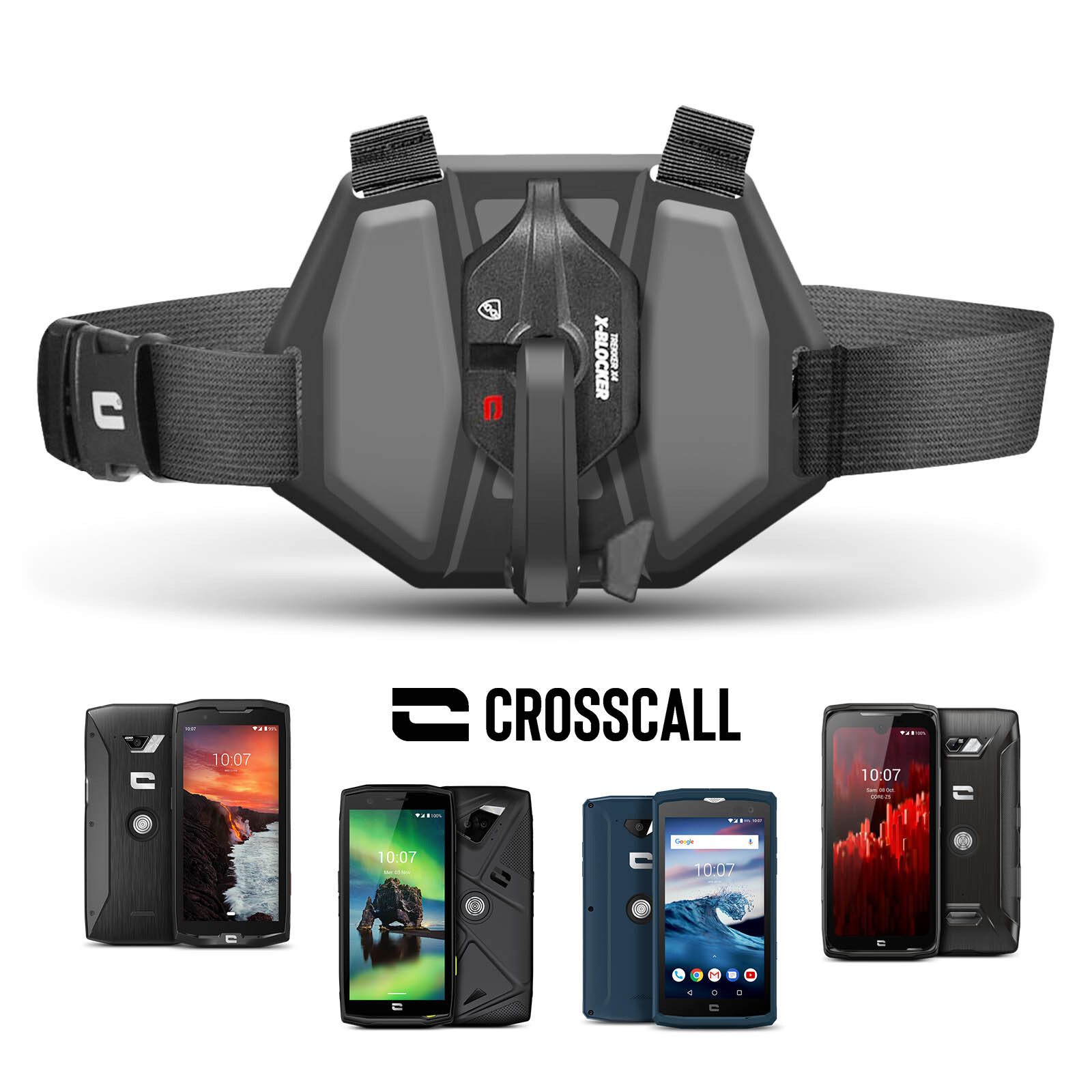 Arnés telefónico Crosscall X-CHEST Negro | eBay