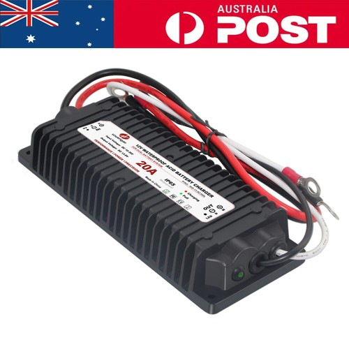 10V-36V DC to DC 12V 20A Lead-Acid Battery Charger For Car RV Caravan ...