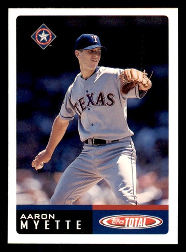 2002 Topps Total #796 Aaron Myette Texas Rangers | eBay