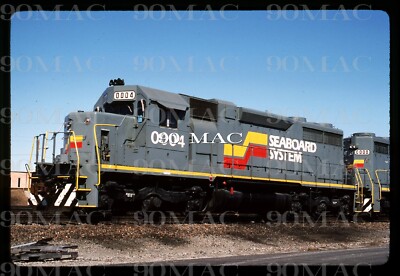 SEABOARD SYSTEM-FL. EMD SD35 #0004. Original Slide 1984. | eBay