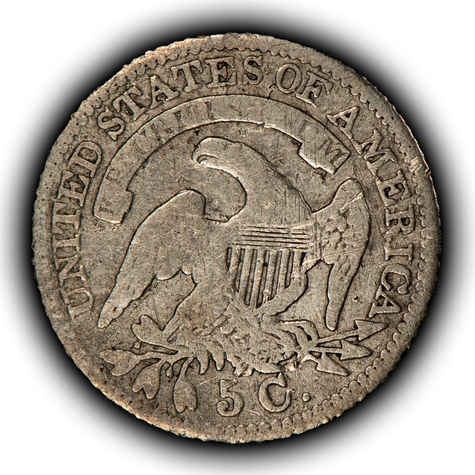 1829 H10c Capped Bust Silver Half Dime - Fine - SKU-Z6425 | eBay