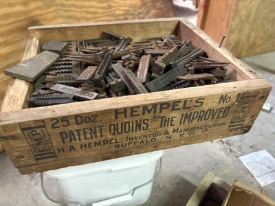 Letterpress Number 1 Quoins X 100 | eBay