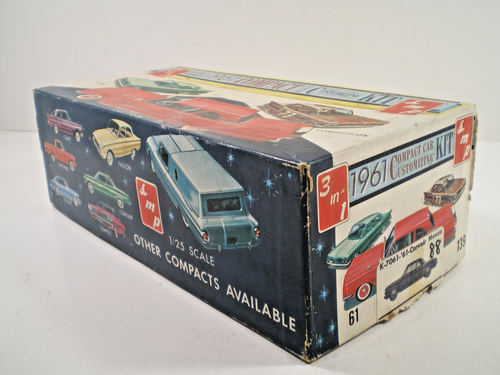 1961 CORVAIR MONZA AMT 1/25 SCALE ANNUAL KIT IN ORIGINAL BOX K-7061 ...