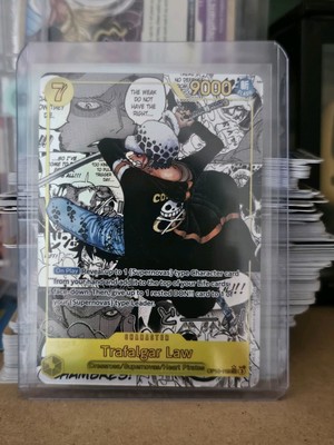 One Piece Trafalgar Law Manga Rare OP10-119 English Royal Blood Rare ...