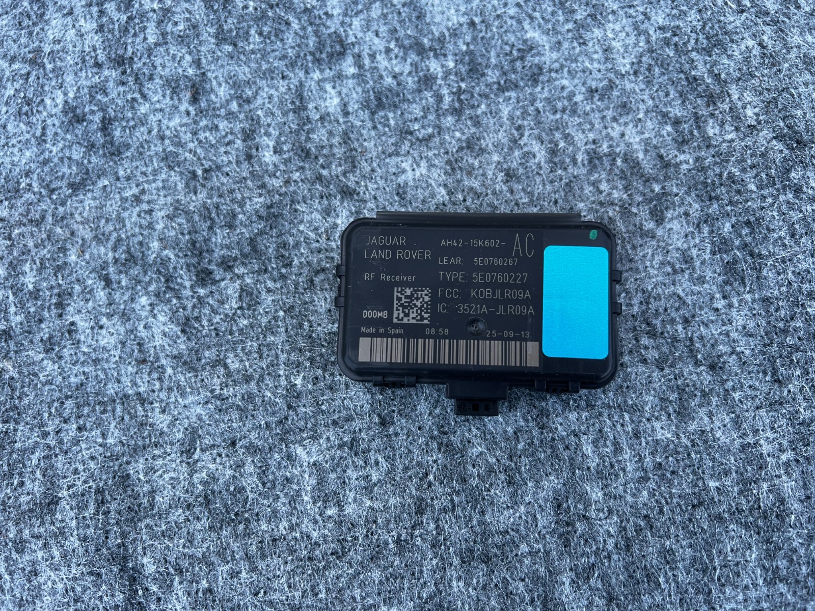 KEYLESS ANTENNA CONTROL MODULE RANGE ROVER SPORT L494 (2014-2017) OEM ...