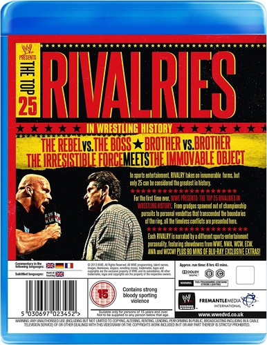WWE: The Top 25 Rivalries in Wrestling History (Blu-ray) The Boss (US ...