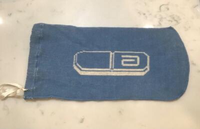 Vintage Abbott Labs Laboratories Advertising Drawstring Shoe Bag, c1960 ...