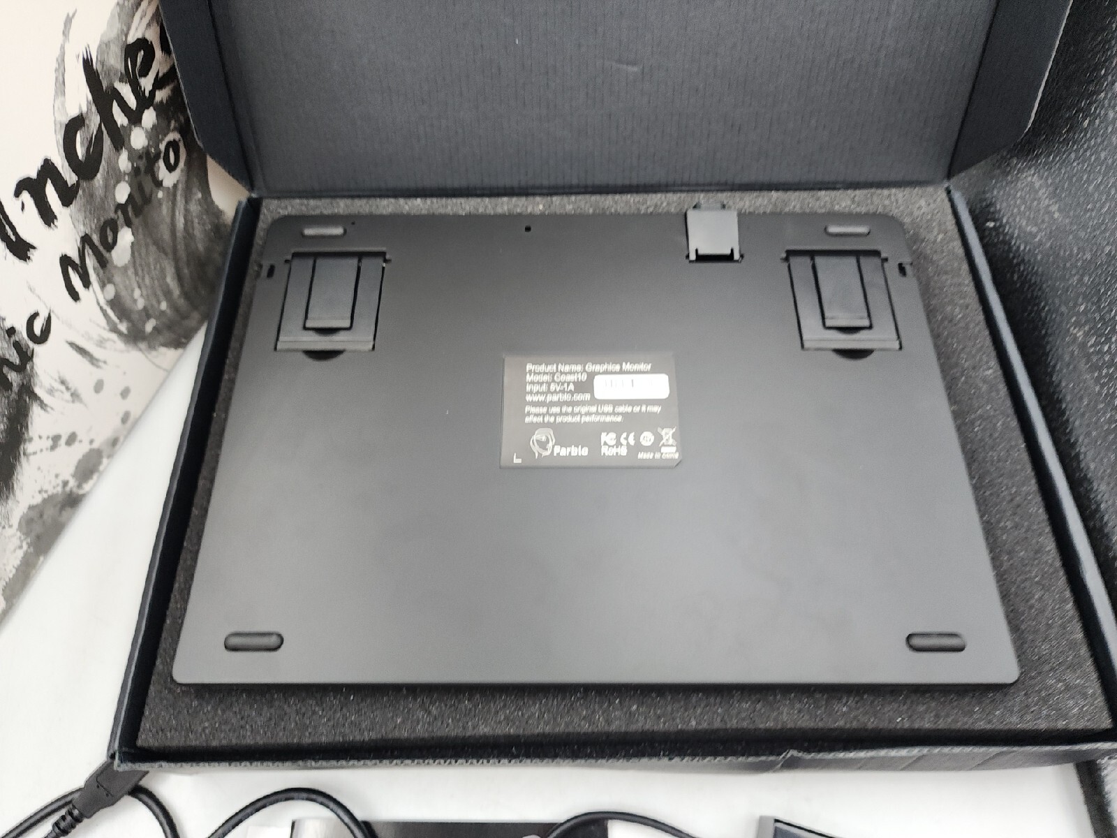 Parblo 10.1 Inches Coast 10 Graphics Drawing Tablet LCD Monitor PARTS ...